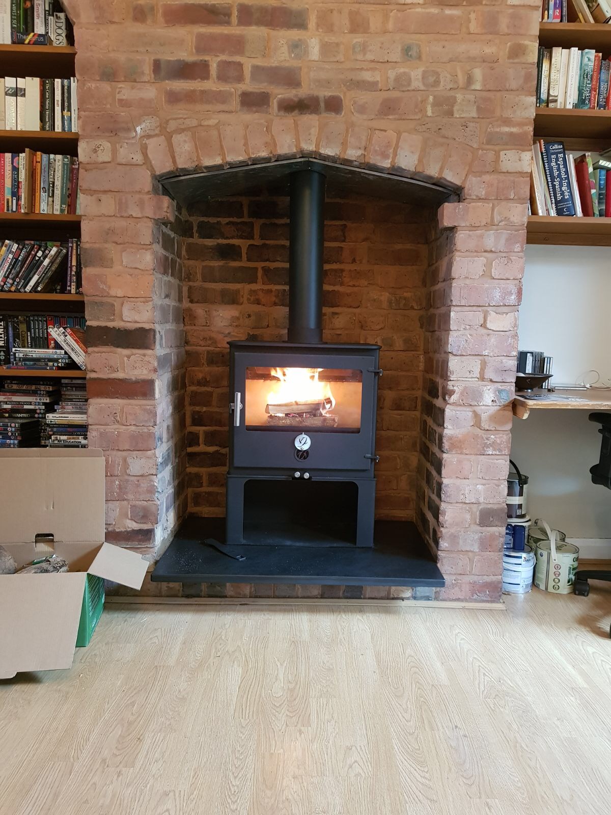 Our installation work - The Stove Room